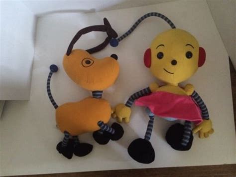 Lot Of 2 Disney Store Plush Rolie Polie Olie Spot 10 And Zowie 15