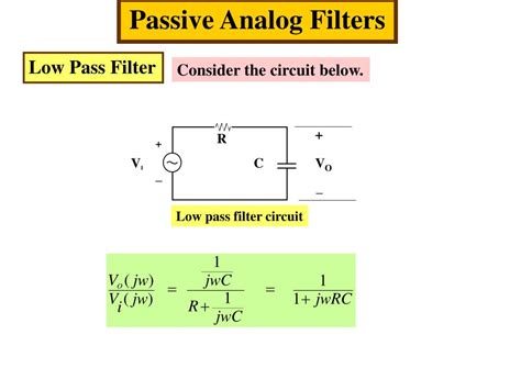 Ppt Introduction To Analog Filters Powerpoint Presentation Free Download Id582130