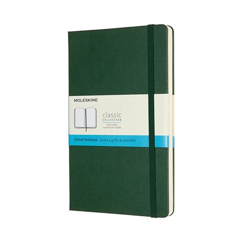 Moleskine Large Classic Hard Cover Notebook Dot Grid Atlas Stationers