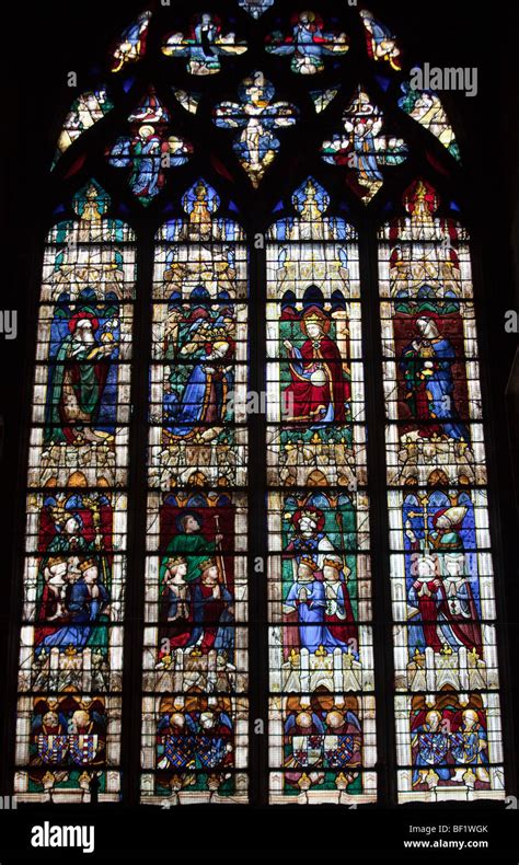 The Stained Glass Windows Of Chartres Cathedral Were Created Using What