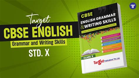 Cbse Class 10 English Grammar Notes Book Target Publications Youtube