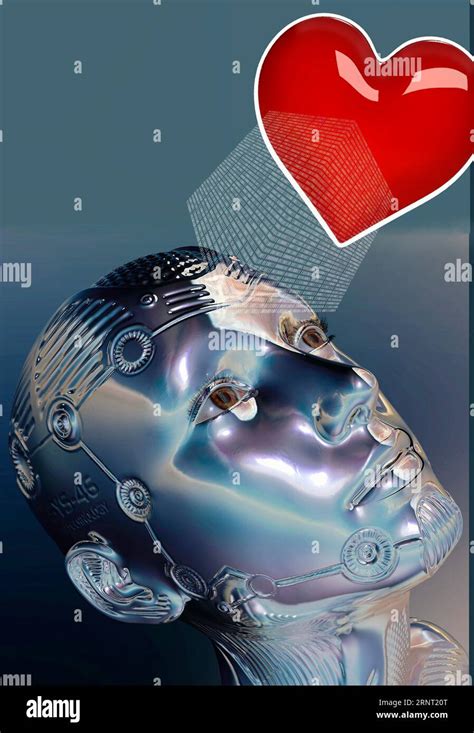 Symbol Photo Android Faaehigkeit Love Feelings Sensation Chatgbt Ai Openai Chatbot