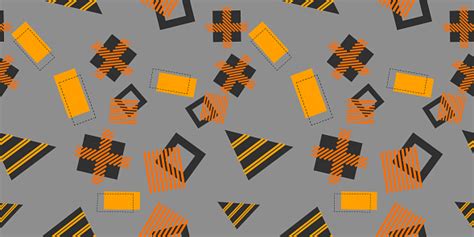 추상 적인 기하학적 원활한 패턴 요소 설계 웹 판매 포스터 광고 템플릿 프로모션을 위한 벡터 일러스트레이션 0명에 대한 스톡 벡터 아트 및 기타 이미지 Istock