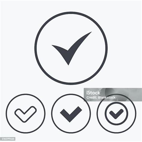 Check Signs Checkbox Confirm Icons Stock Illustration Download Image Check Signs Checkbox Confirm Icons Stock Illustration Download Image