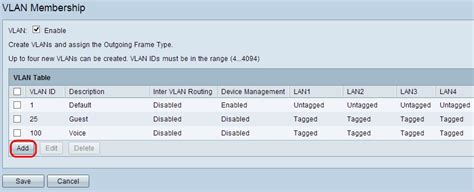 Configure VLAN Membership On RV And RV VPN Routers Cisco