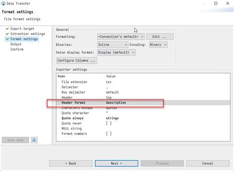 Export To Csvxlsx Not Show Column Description In Header · Issue 18330 · Dbeaverdbeaver · Github