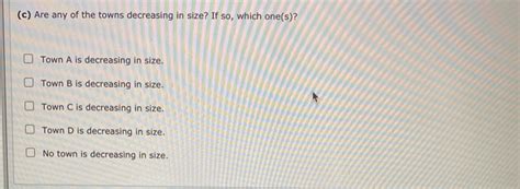 Solved 400e 0 05 The Following Formulas Give The Populations