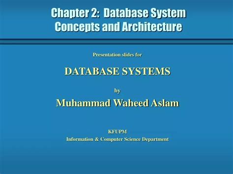 PPT Database System Concepts Architecture PowerPoint Presentation ID 9457123