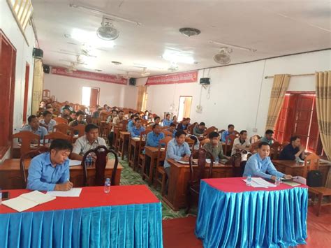 ກອງ ປະ ຊຸມ ຈັດ ຕັ້ງ ຜັນ ຂະ ຫຍາຍ ເນື້ອ ໃນ ຜົນ ສະ ເລັດ ກອງ ປະ ຊຸມ ສະ ໄໝ ສາ ມັນຊຸດ ທີ 4 ຂອງ ສະ ພາ