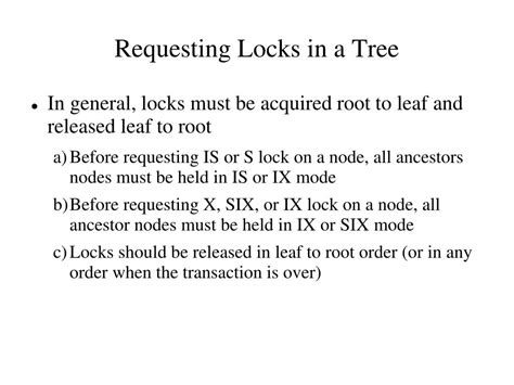 Ppt Granularity Of Locks And Degrees Of Consistency In A Shared Data