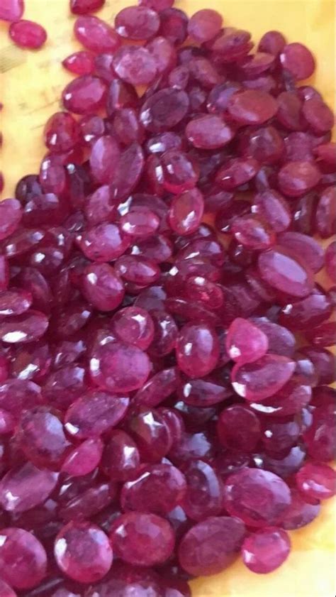 Ruby Cut Stones At ₹ 250carat Ruby Gemstone In Jaipur Id 17679812612