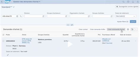 Créer Une Commande Dachat