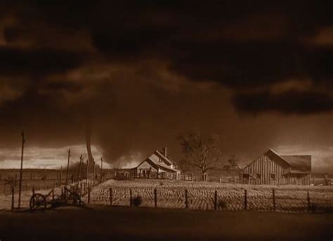 The Cyclone Moves Closer To Dorothys House As She Runs Home