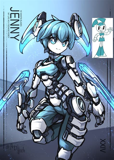 Jenny Wakeman My Life As A Teenage Robot Nickelodeon Cartoons Funny Pictures And R34