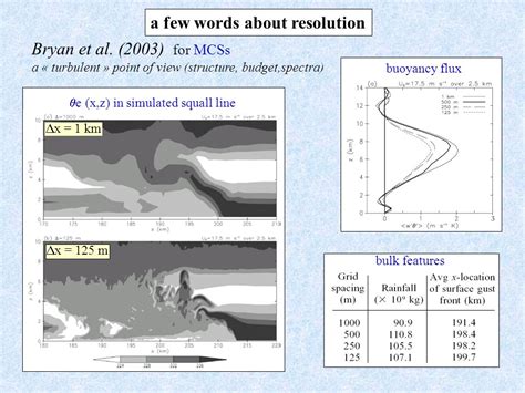 Significance of subgrid scale parametrization for cloud resolving modelling Françoise Guichard