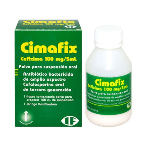 Cefixima 100mg5ml Suspension X 50ml Generico Li— Farmacorp