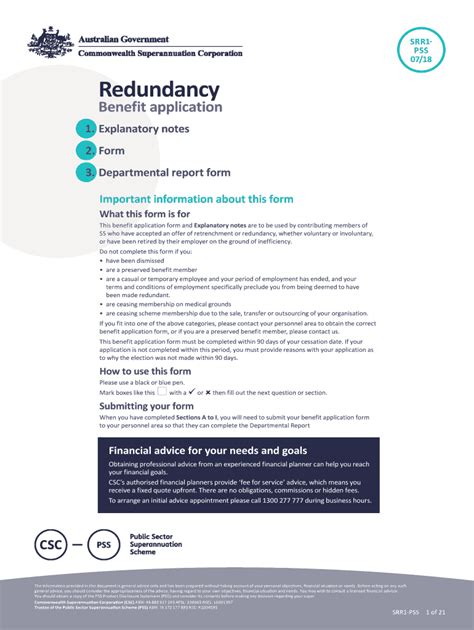 Redundancy Benefit Application Redundancy Benefit Application Fill Out