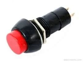 DS 428 Panel Mount Non Momentary Push Button Switch Red Buy Now At Best Cost