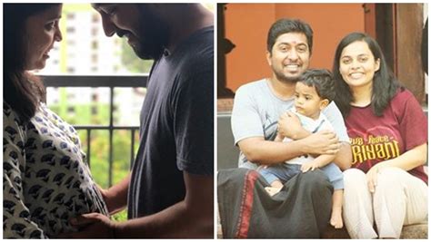 ഭാര്യയുടെ നിറവയര്‍ ചിത്രവുമായി വിനീത് ശ്രീനിവാസന്‍ Malayalam Filmibeat