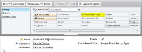 Getting The Default Record Type Of A User For Event Creation In