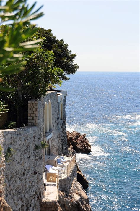Cap Estel Eze France Scenically Located In