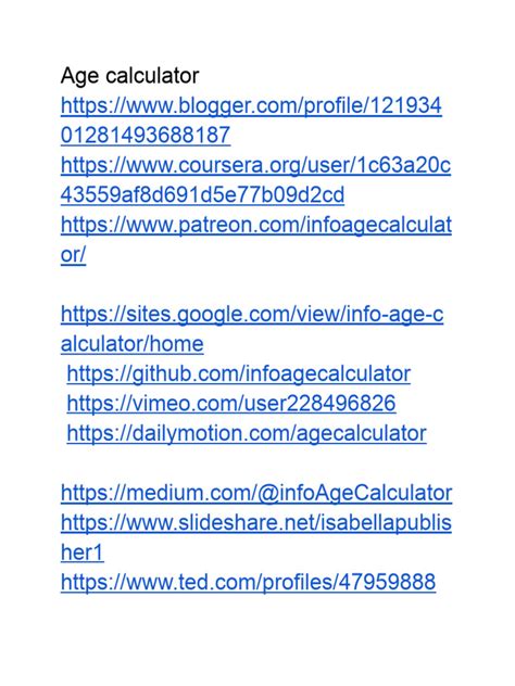 Age Calculator 1 Pdf Classes Of Computers Office Equipment