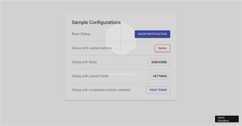 React Mui Dialog Demo Forked Codesandbox