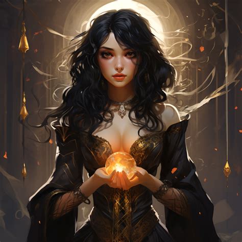 Amelia Witch Girl With Fair Skin And Black Hair We By Ameliafirefox On