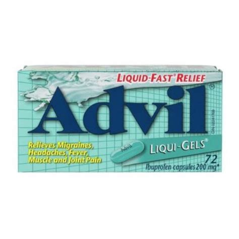 Advil Liqui Gels 72s Home Tester Club