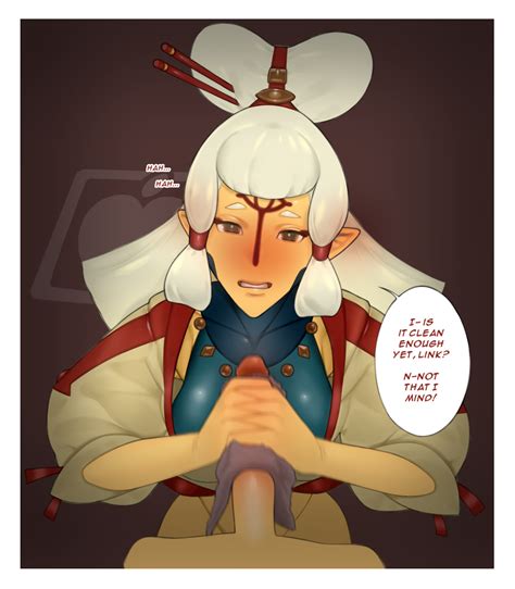 Rule 34 1boy 1girls Apuru Kun Breath Of The Wild Clothed Clothing