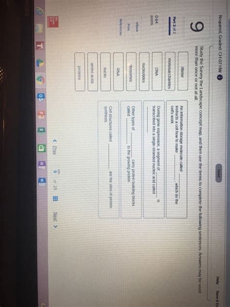 Solved Help Study The Survey The Landscape Concept Map And Chegg