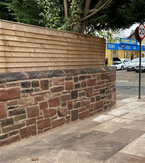 Natural Stone Walling And Masonry Liverpool Marshall Builders