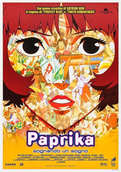 Paprika Movie Poster Animated Movies Full Movies Anime Movies