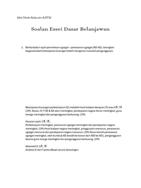 Ae025 Soalan Essei Pilihan Bab 6 Pdf