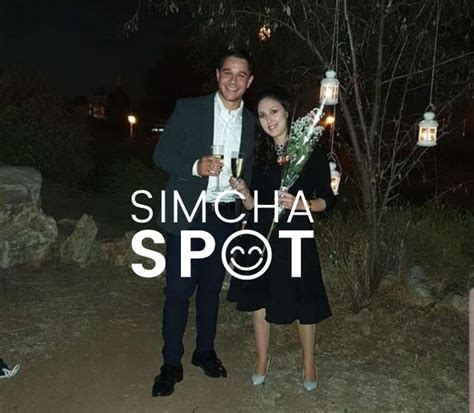 Engagement Of Efraim Grubmen And Esther Lebowitz Simcha Spot