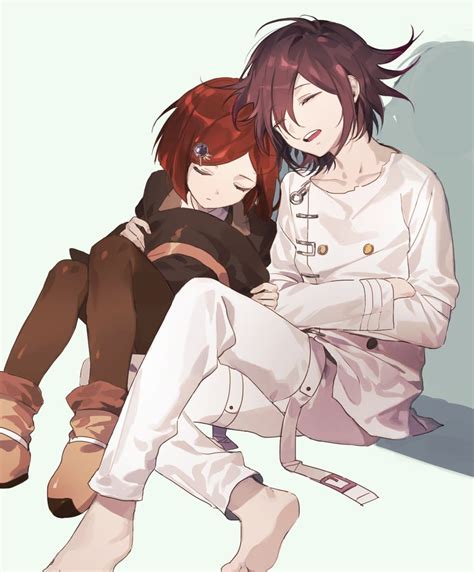 Oma Kokichi And Yumeno Himiko Danganronpa And 1 More Drawn By
