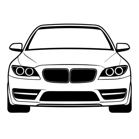 Bmw Front Vector Art Icons And Graphics For Free Download