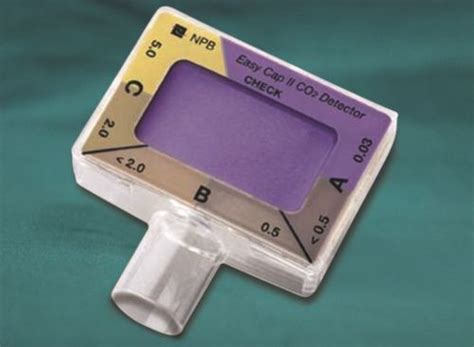 Colorimetric End Tidal Co2 Detector Manufacturer In China