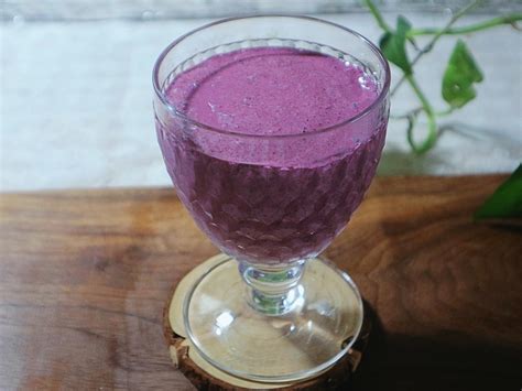 블루베리스무디 만들기 건강음료 블루베리 주스 냉동 블루베리 요리