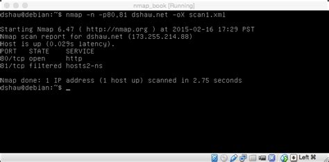 Comparing Nmap Results With Ndiff Nmap Essentials