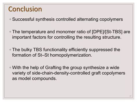 Anionic Alternating Graft Copolymerization Pptx