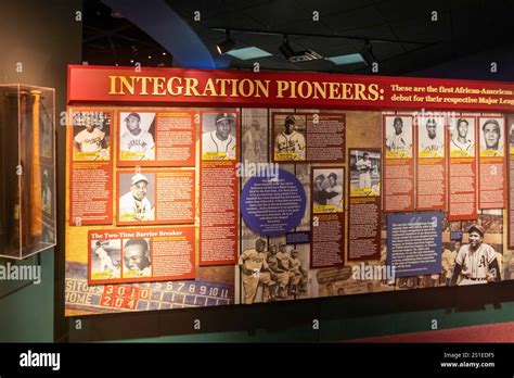 Kansas City Missouri The Negro Leagues Baseball Museum Preserves The