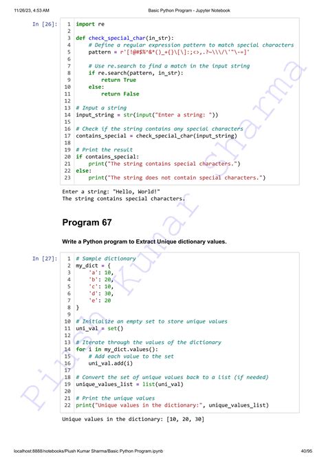 140 Basic Python Programs This Resource Can Assist You In Preparing