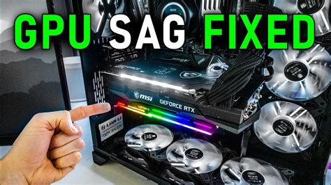 The Ultimate Guide To GPU Anti Sag Holders Keeping Your Graphics Card Upright And Stylish