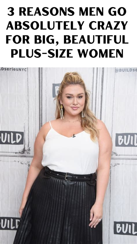 3 Reasons Men Go Absolutely Crazy For Big Beautiful Plus Size Women