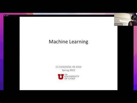Free Video Decision Trees And Overfitting In Machine Learning Lecture 5 From Uofu Data