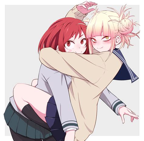 Uraraka Ochako And Toga Himiko Boku No Hero Academia Drawn By Okumari Danbooru