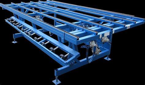 Pneumatic Tilting Table With Extendable Top And Sides Kear Fabrication