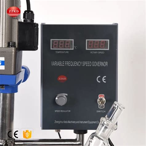 Chemical Vacuum Single Layer Glass Reflux Condenser Reactor Glass Reactor With Digital Display