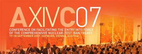 Article Xiv Conferences Ctbto
